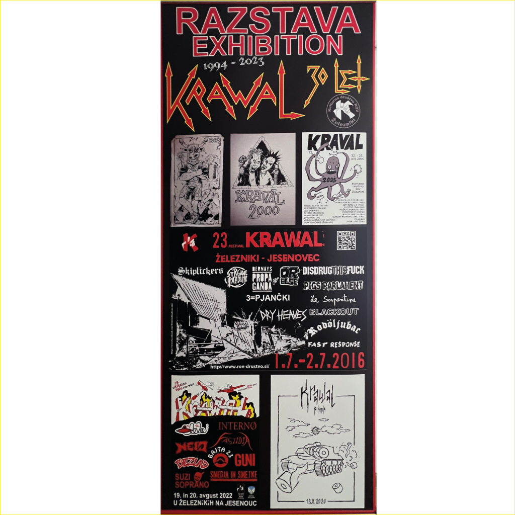 30 let - VIZUALNI KRAWAL SKOZI ČAS, razstave in koncerti - KDROV 30 let - VIZUALNI KRAWAL SKOZI ČAS, razstave in koncerti - KDROV
